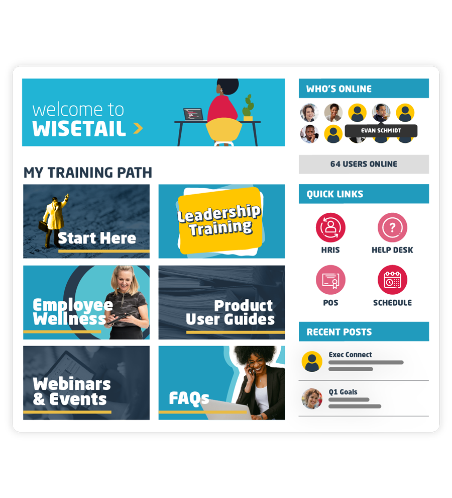 Request a demo to learn about Wisetail's LMS solution.